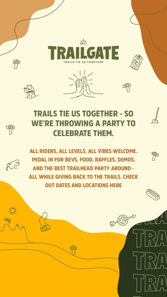 Evo Trailgate at Raging River